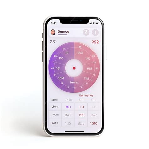 Premium Photo Mobile App Layout Design Of Menstrual Cycle Tracker Intuitive And Insightful
