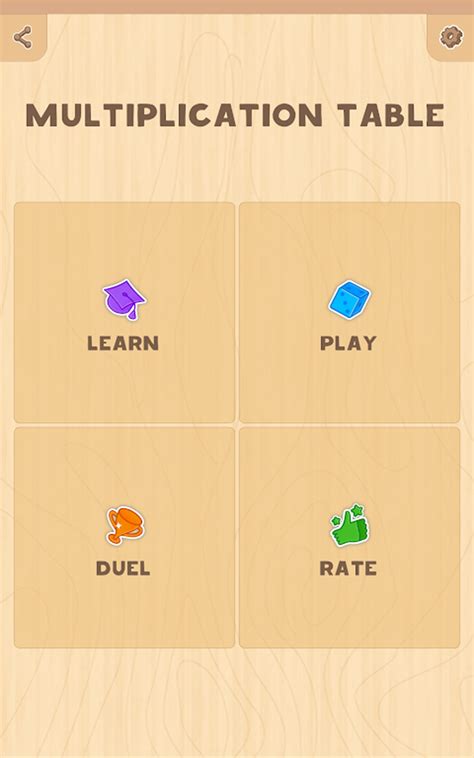 Multiplication Table Learn And Play Apk Para Android Descargar