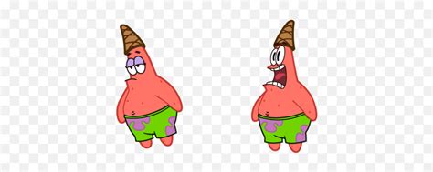 Spongebob Scared Patrick Cursor Scared Patrick From Spongebob Pngpatrick Star Png Free