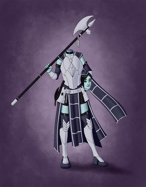 [art]i Was Commissioned To Draw A Dullahan Homebrew Headless Race