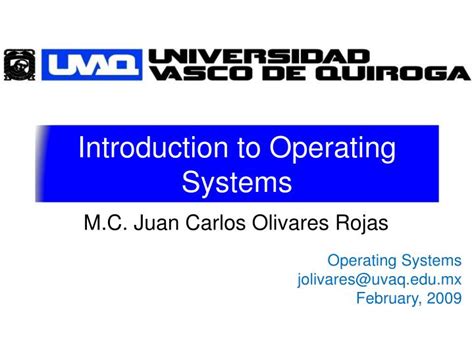 ppt introduction to operating systems powerpoint presentation free