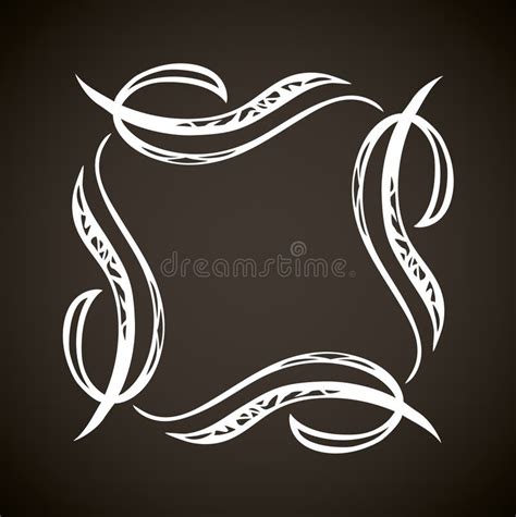 Vignette Vector Drawing Stock Vector Illustration Of Chalkboard 254773264