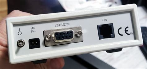 Retro Analogni Modem Elsa Microlink 33 6tqv Fax Modem Externi Ext