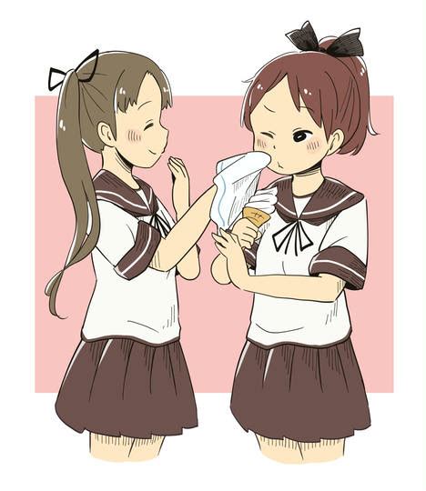 綾波と敷波 KURO