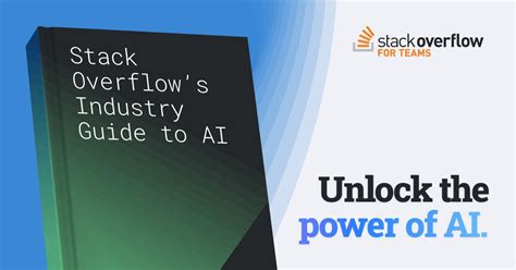 stack overflow on linkedin stack overflow s industry guide to ai