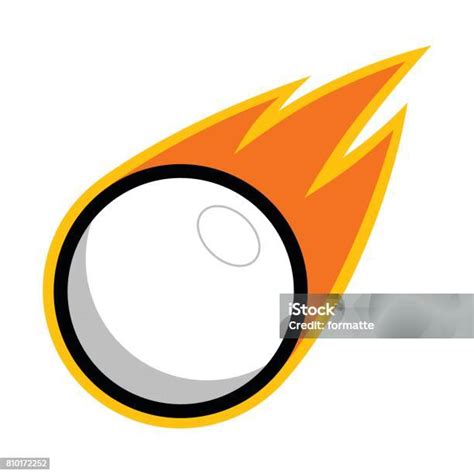 라크로스 탁구 스포츠 플라스틱 공 혜성 불 꼬리 비행 아이콘 공 스포츠 장비에 대한 스톡 벡터 아트 및 기타 이미지 공