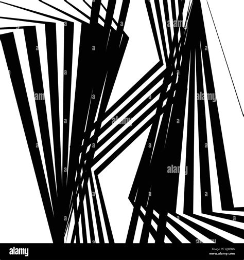 Monochrome Texture Monochrome Pattern With Random Shapes Lines