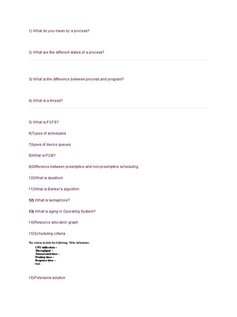 Os Assignment Pdf Scheduling Computing Computer Programming