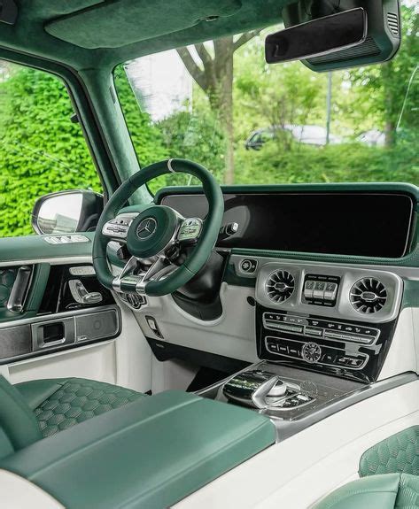 Mercedes G Wagon Cream Interior