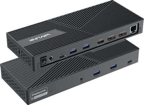 Display Docking Wavlink Displaylink Laptop Docking Station Quad