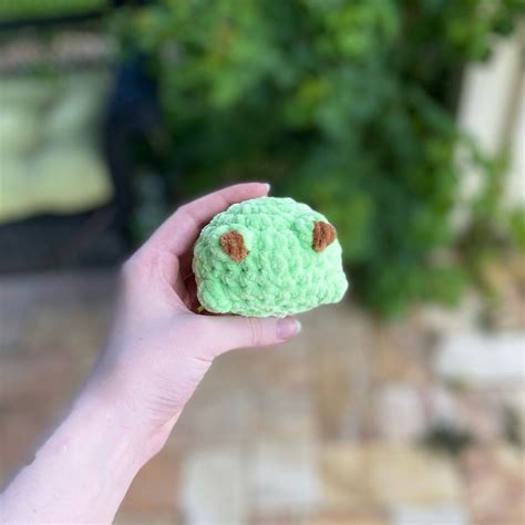 Chonky Frog Plushie Etsy