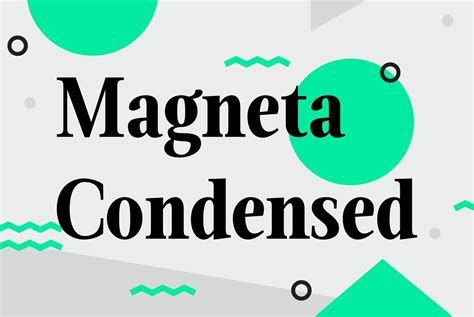 Magneta Condensed Font Fontpath