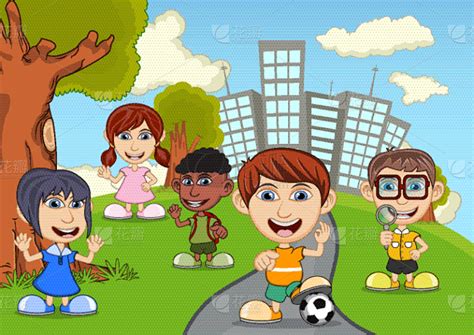 儿童篮球运动足球运动卡通派克大街运动球草童年吉祥物