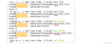 【linux】管理文件系统权限linux创建一个文件file查看文件的权限并将其访问权限设置为rwxrw R 。 Csdn博客