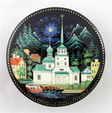 Шкатулка Русская Лаковая Миниатюра купить по выгодным ценам в интернет магазине Ozon 245077814