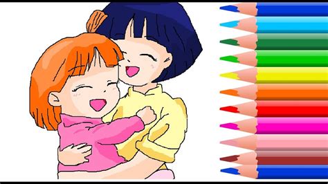 رسم انا واختي How To Draw Mama Is 4th Grader Youtube