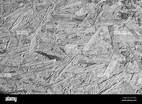 Close Up Of Osb Board Texture Abstract Wooden Particleboard Surface
