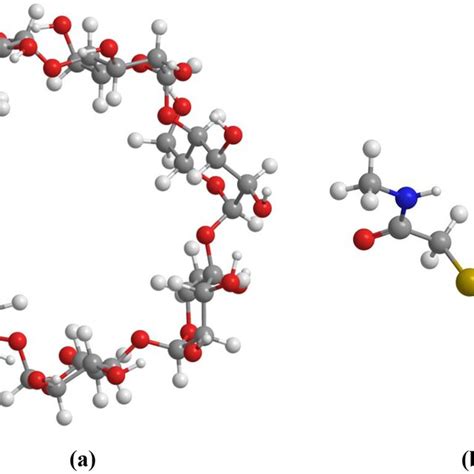 The Complexation Process For A And B Models Download Scientific Diagram