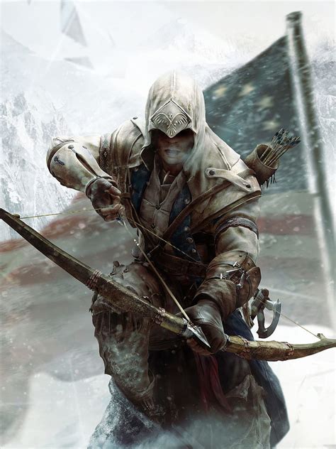 Wallpapers Assassins Creed Connor 🥇 Winter Assassins Creed 3 Connor