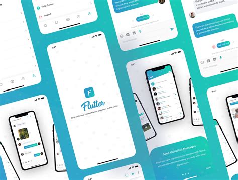 Flutter Messaging App Ui Kit — Ui Kits On Ui8 Messaging App Ui Kit App Ui