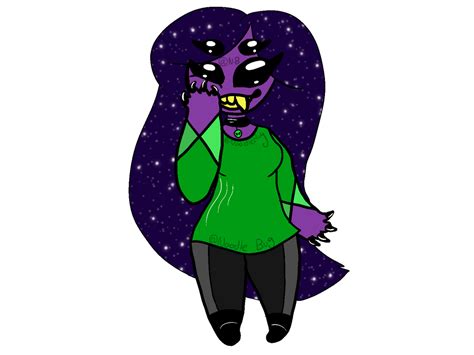 Alien Girl By Smol Noodle Bug On Deviantart