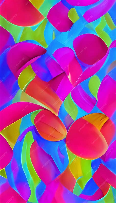 Premium Photo Colorful Abstract Geometric Gradient Background