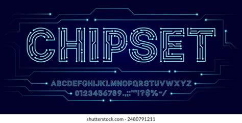 485243 Modern Tech Fonts Stock Vectors And Vector Art Shutterstock