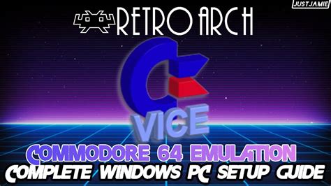 Setting Up Commodore 64 With Retroarch Emulation Retroarch C64 Emulator Youtube