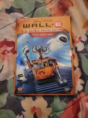 Wall E Dvd 3 Disc Set Special Edition Very Fine Condition Ebay
