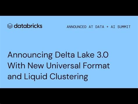 maria selvam nishanth m on linkedin getting started with delta lake liquid clustering