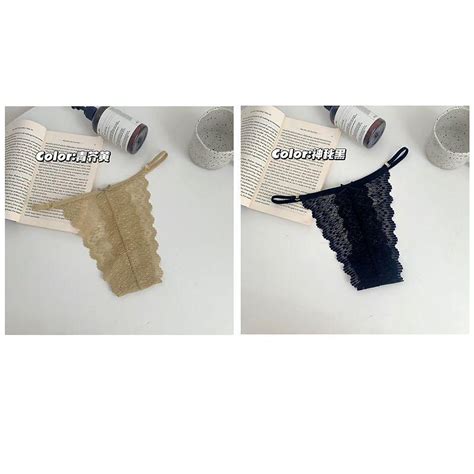 Mua Nhật Hệ Pure Sex Lady Thấp Eo T String Cotton Vi Khuẩn Hồ Sơ Sợi