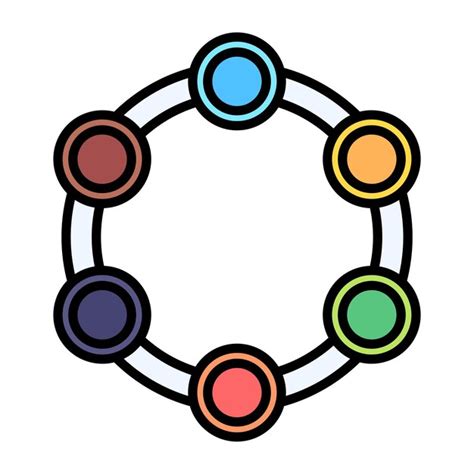 Premium Vector Text Cycle Flat Illustration