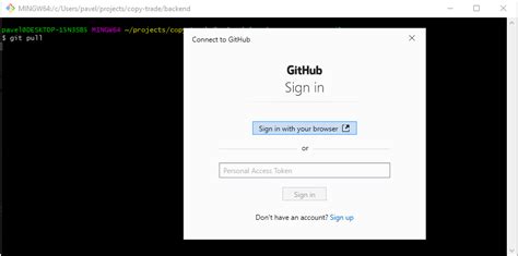 Github Git Authentication Broken Stack Overflow
