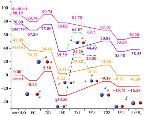 Ab Initio Density Functional Theory Calculation Americium Hydrolysis