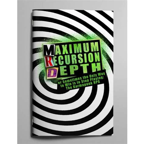 Maximum Recursion Depth Rpg Big W