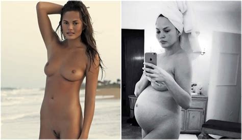 Chrissy Teigen Nude Topless ULTIMATE Collection