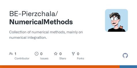 GitHub BE Pierzchala NumericalMethods Collection Of Numerical Methods Mainly On Numerical