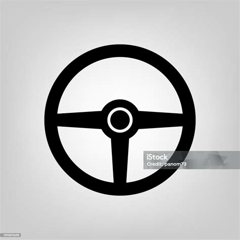 Streering 휠 드라이브 아이콘 벡터입니다 대 한 귀하의 웹 사이트 디자인 로고 Ui 애플 리 케이 션 벡터 일러스트 레이