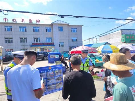 守望乡村安全，镇赉交巡警持续开展农村宣传教育活动 美丽乡村澎湃号·政务澎湃新闻 The Paper
