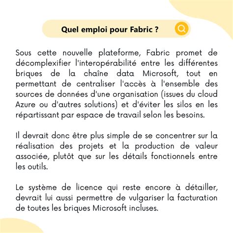 Microsoft Fabric Cest Quoi