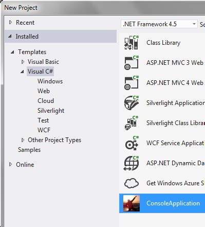 Possibly The Most Boring Blog Ever Project Template Locations In VS2012