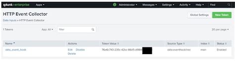 Aw Hec Splunking Oktas Event Hooks With The Event Collector Splunk