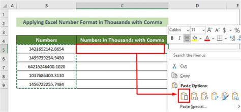 How To Apply Excel Number Format In Thousands With Comma