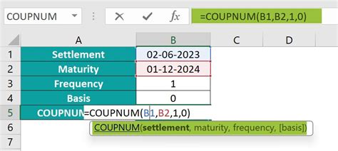 COUPNUM Excel Function Syntax Examples How To Use