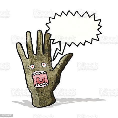 스캐리 Shrieking 손으로 몬스터 귀여운에 대한 스톡 벡터 아트 및 기타 이미지 귀여운 기이함 낙서 드로잉 Istock