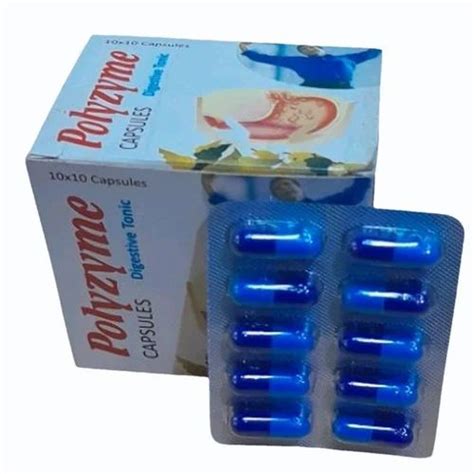 Polyzyme Digestive Tonic Capsules At ₹ 280box Digestive Health