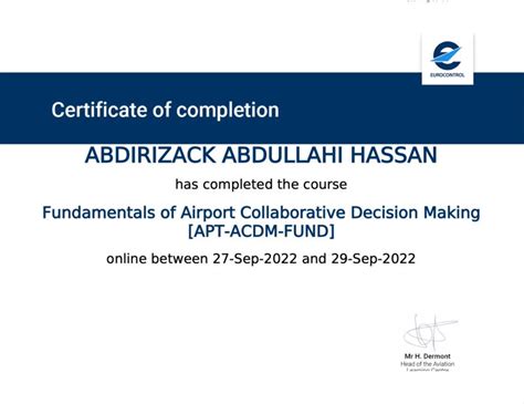 Abdirizack Abdullahi Hassan On Linkedin I Completed The Course