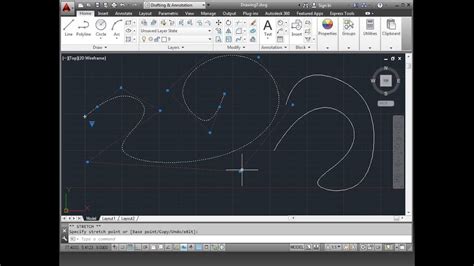 C00310 Drawing Splines AutoCAD 2014 Tutorial YouTube