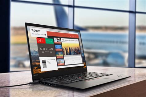 Lenovo представила ноутбук ThinkPad X1 Carbon 2017 года