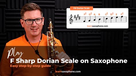 F Sharp Dorian Scale On Saxophone F And G Dorian